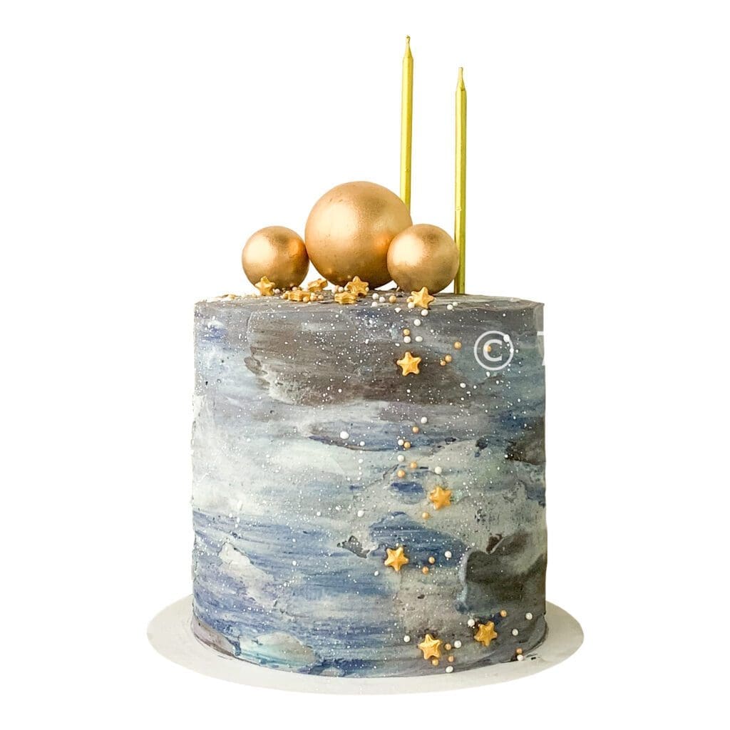 Starry Night Designer Cake by The Cake Cart