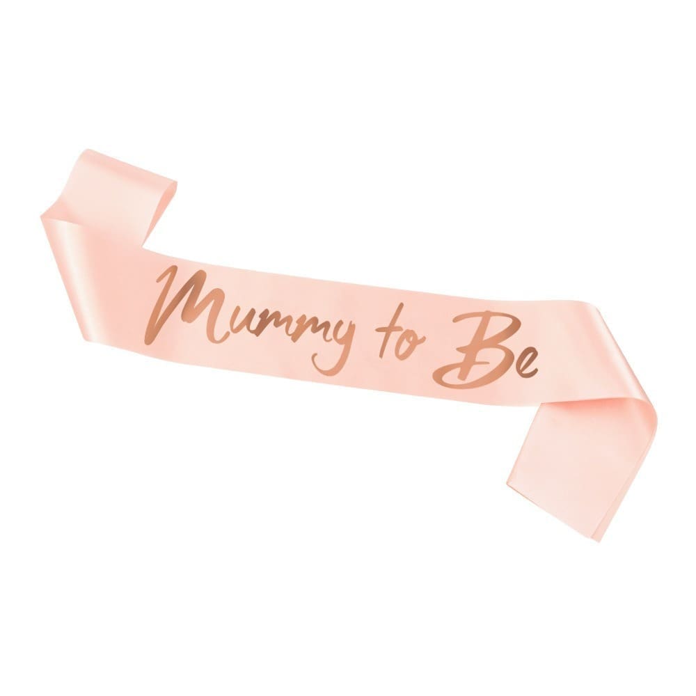 Mummy-To-Be Sash - Peach